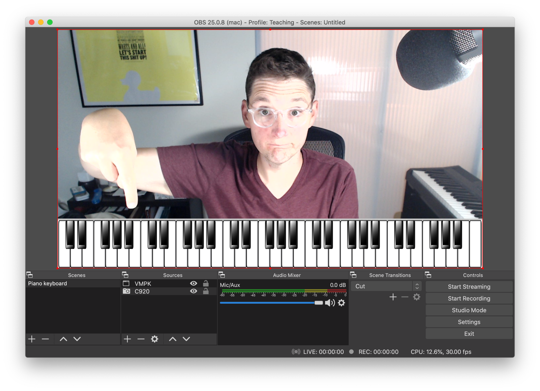 Teaching Tech: Live keyboard overlay in Zoom – This Page Left ...